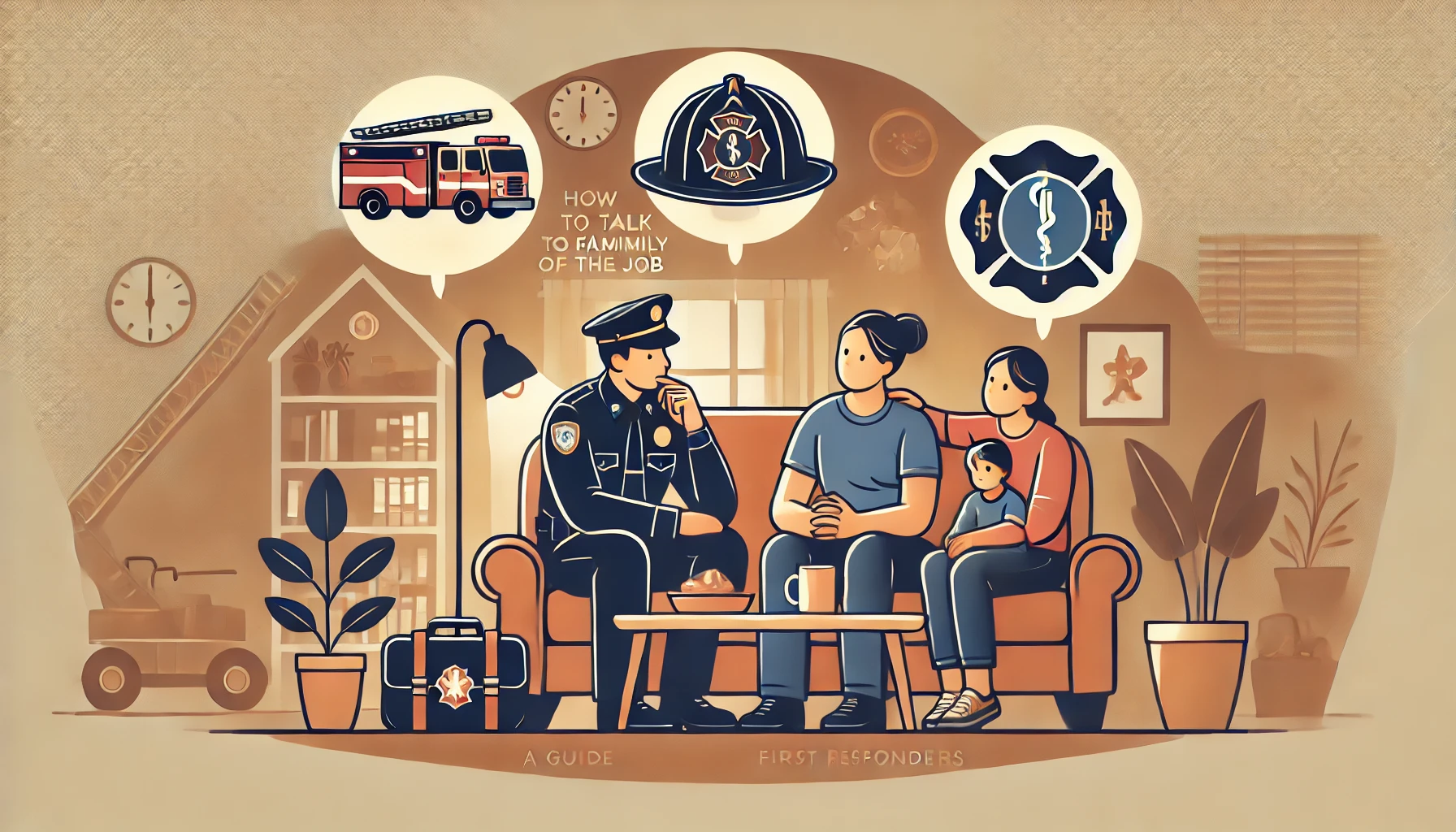 5 Ways to Talk to Family About the Stressors of the Job: - S.O.P. 4 STRESS
